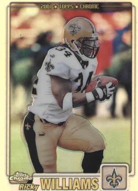 2001 Topps Chrome - Ricky Williams #18 Refractor /999 for sale online ...