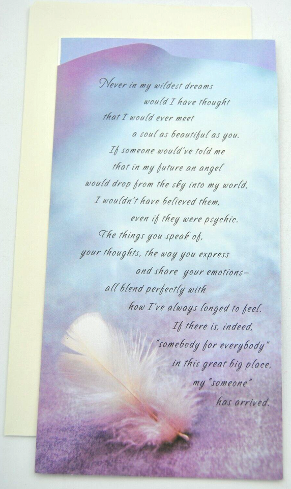 (4) Hallmark BETWEEN YOU AND ME Cards Love, Wedding, Encouragement w ...