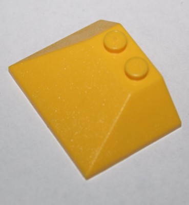 Lego Yellow Wedge Slope 45 3x4 Double/33 ref 4861/sets 7732 6399 6597 ...