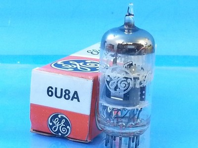 GE 6U8A 6AX8 6KD8 TUBE NOS NIB SINGLE 1960s | eBay