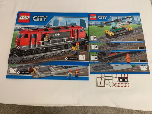 Lego City: Heavy-Haul Train (60098) - Complete/with Manuals/As Is ...