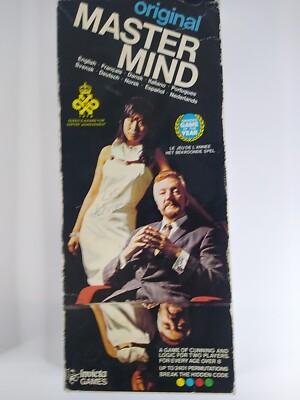 Original Mastermind Vintage Logic Game Invicta 1978 #3016 Instructions On Back | eBay