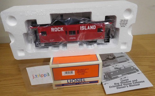 LIONEL 6-27600 ROCK ISLAND BAY WINDOW CABOOSE #17070 TRAIN O SCALE ...