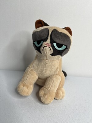 Grumpy Cat Plush Toy Factory Cat Stuffed Animal | eBay
