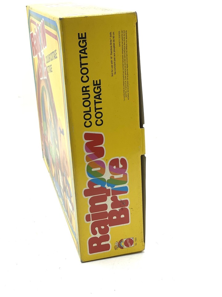 RAINBOW BRITE COLOR COTTAGE Hallmark Mattel New Old Stock Playset# QY ...