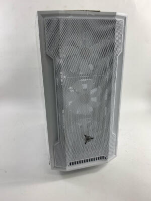 Skytech Gaming Archangel Gaming PC Desktop CASE WITH FANS White | eBay