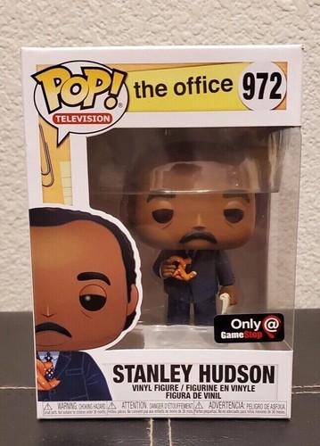 Funko POP! Stanley Hudson with Pretzel #972 The Office GameStop ...