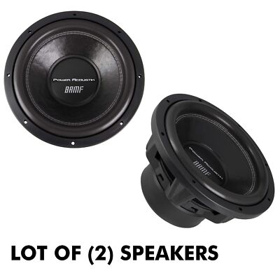 Power Acoustik 15" Sub Woofer Dual 2 ohm, 7600 Watts Max In Total, SOLD ...