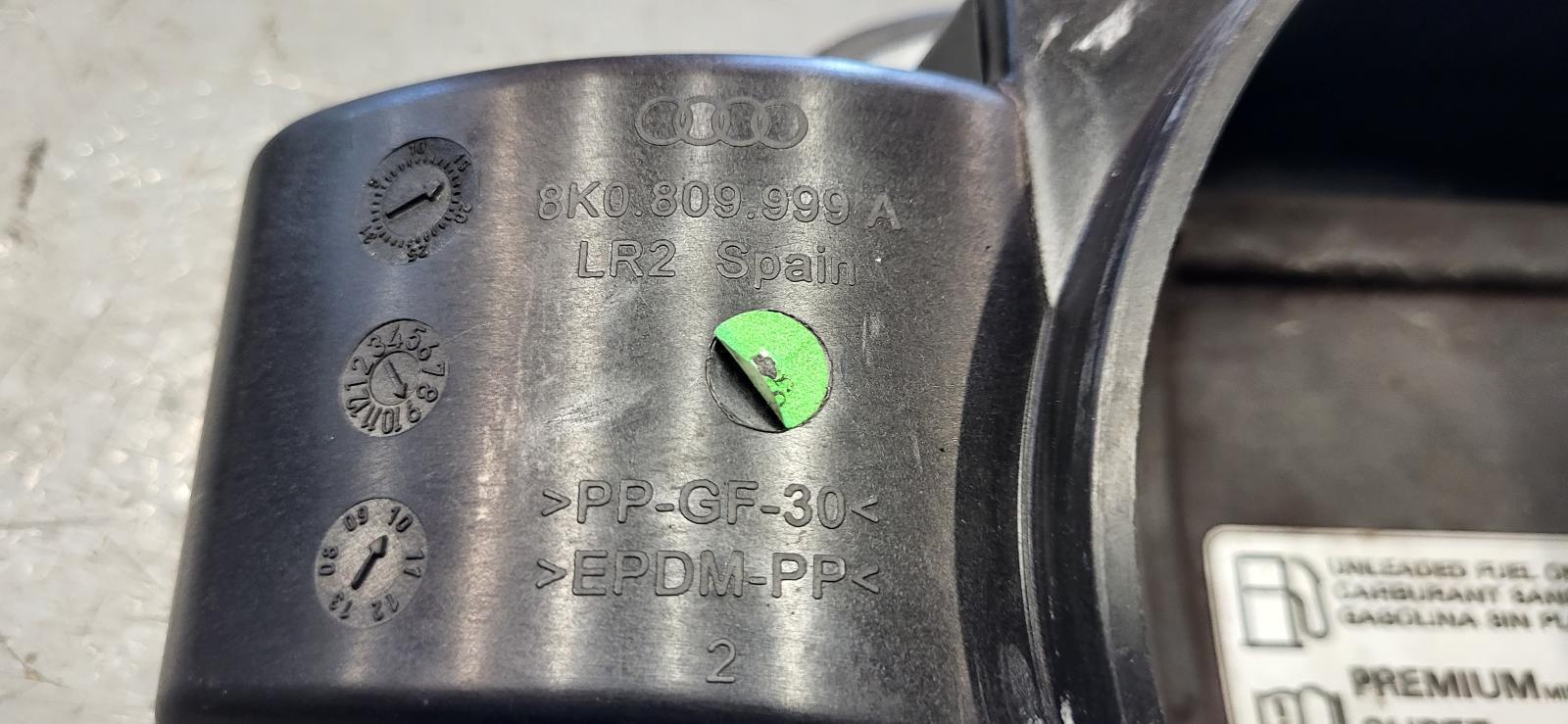 AUDI A4 Fuel Filler Door 8K0809999A W/8K0 010 508 N | eBay