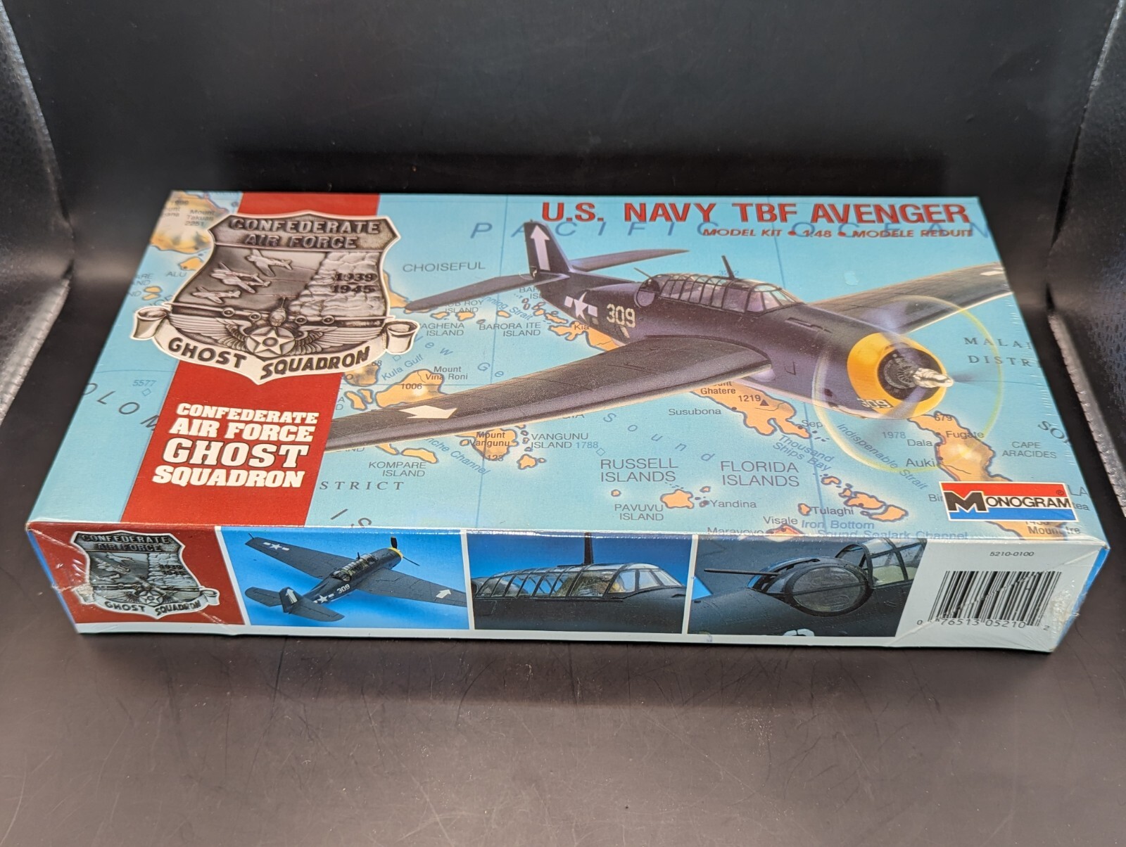 Monogram 1:48 Confederate Air Force Ghost Squadron US Navy TBF Avenger ...