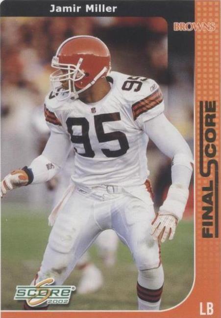 2002 Score - Jamir Miller #63 Final Score /100 for sale online | eBay