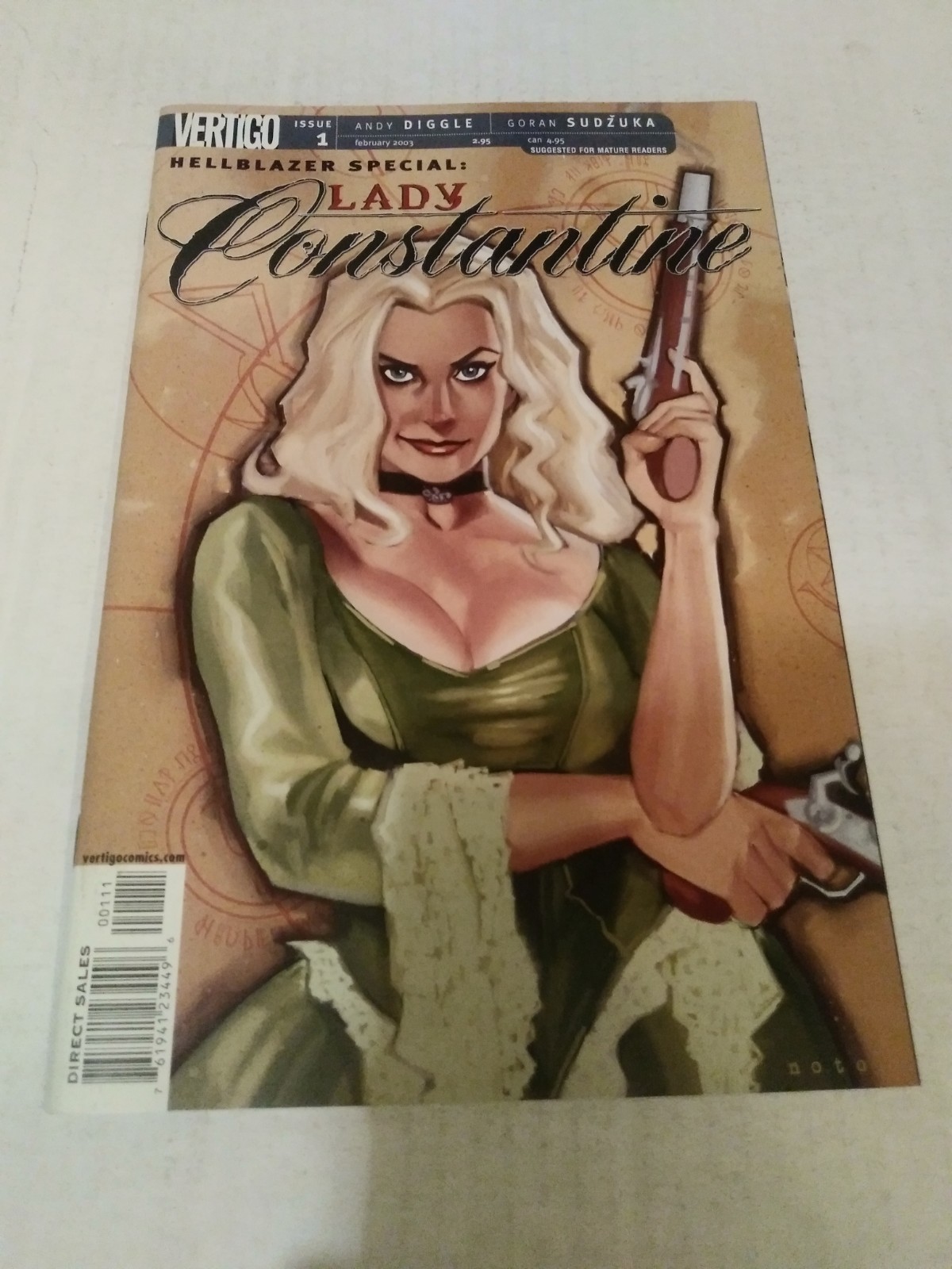 Lady Constantine #1 DC Vertigo February 2003 Diggle Sudzuka Hellblazer Special | eBay