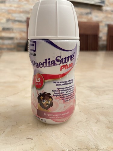 20 x STRAWBERRY PaediaSure Plus Shake 200ml BOTTLES LONG EXP OCT 2025 ...