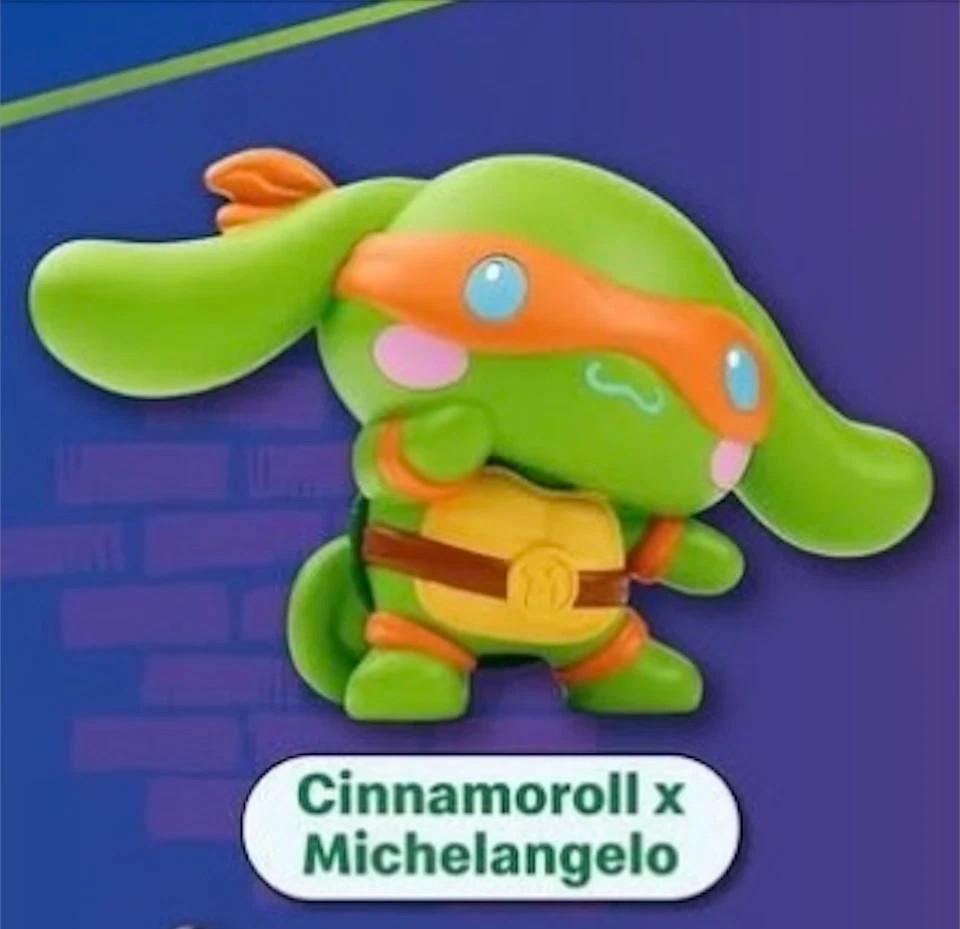 2025 Mcdonald's Sanrio Hello Kitty Teenage Mutant Ninja Turtles Happy ...