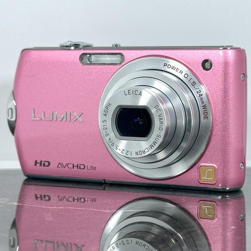 Panasonic Lumix DMC-FX70 Pink Compact Camera with Battery & Charger ...
