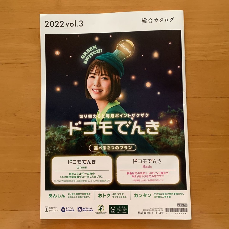 Ayase Haruka & Hamabe Minami Docomo Catalog 2022 Vol.3 Used Toy Card ...