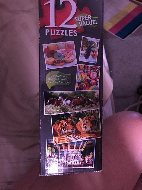 Cardinal Puzzles Set Multi 12-pack Wildlife Forest Animals 4 X500 4 ...