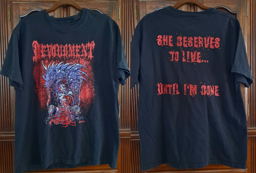 VTG Devourment Band Collection Black All Size T-Shirt AM517 | eBay