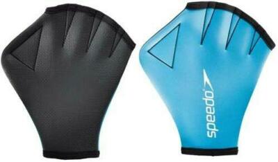 Speedo Glove Swimming Webbed Fabric Aqua Gloves Strength Resistance ...