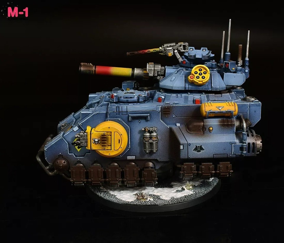 Warhammer 40k Primaris Marines Space Wolves Gladiator M1 painted | eBay