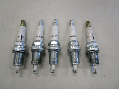CHAMPION QC12PEP SPARK PLUG SET OF (5) MARINE BOAT | eBay