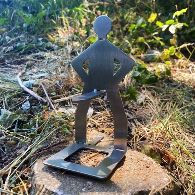 BBQ Stainless Steel Rack Roster Funny Guys Hot Dog Sausage Stand Holder ...