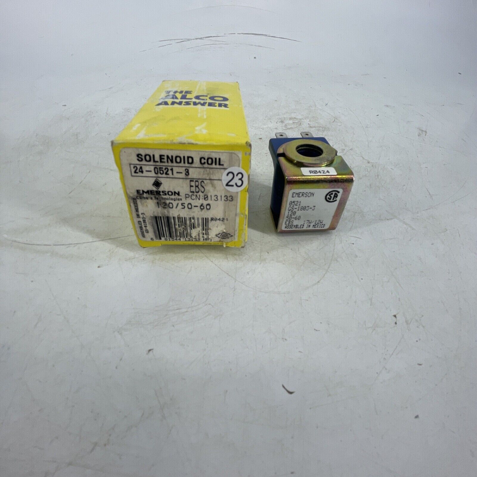 Genuine Manitowoc Ice Machine Solenoid Coil 24-0521-3 115V ALCO 05-1803 ...