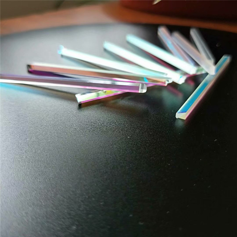 20pcs Defective Long Prism Optical Glass Physics Decorative Prism for ...