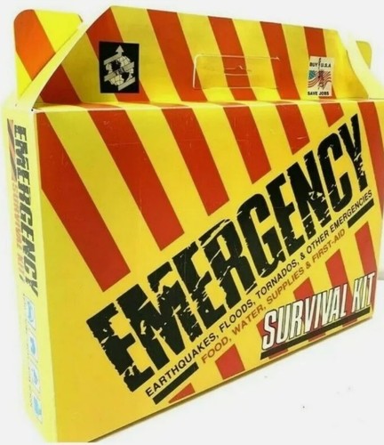 Total Resources International Emergency Survival Kit Auto Home RV Boat ...