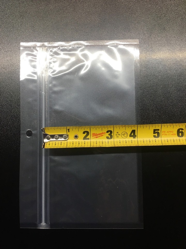 50 new ZIP LOCK WORM BAGS Laminated for soft plastic baits 8" x 4" | eBay