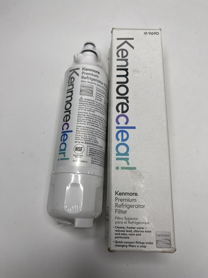 Kenmore 9690 Clear Refrigerator Water Filter - White 648412328994| eBay