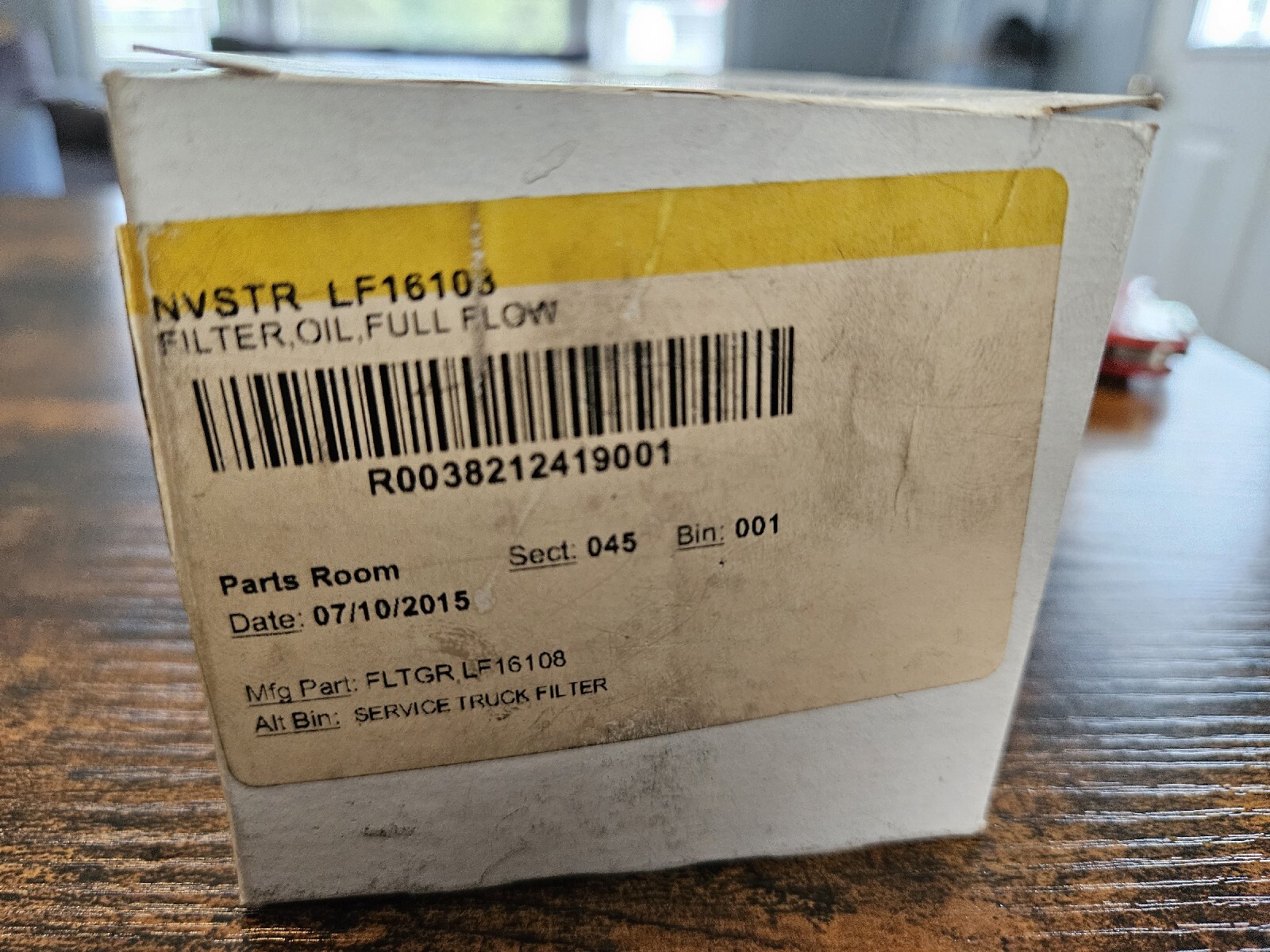 FLEETGUARD LF16108 - cross reference oil filters | oilfilter ...