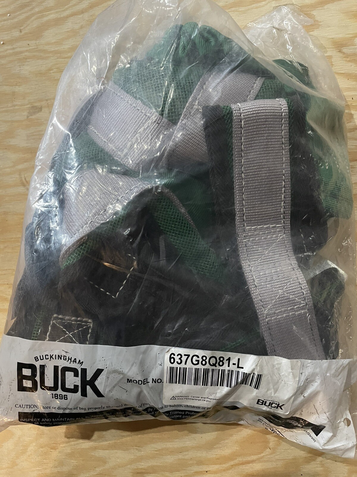 Buckingham Buck Economy Buckfit H Style Harness 637G8Q81-L for sale ...