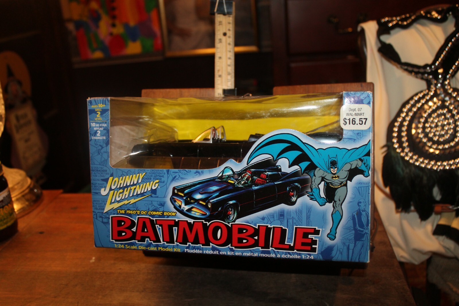 2002 BATMAN Diecast Model Kit Johnny Lightning 1960's 1/24 Scale ...