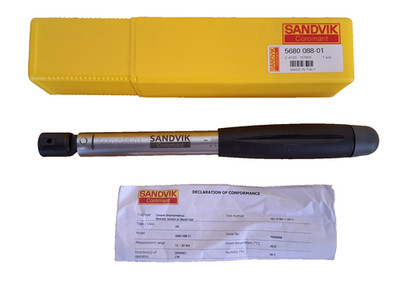 Sandvik Coromant 5680-088-01 Torque Wrench Handle 10-20Nm 7-15Lbf/ft ...