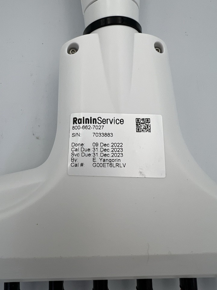 Integra Voyager Electronic Pipette 6 Channel 50-1250 ul | Part No 4764 ...