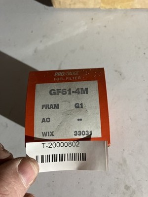PRO/GAUGE Fuel Filer Part# GF61-4M WIX# 33031 [4Pack] - NEW | eBay