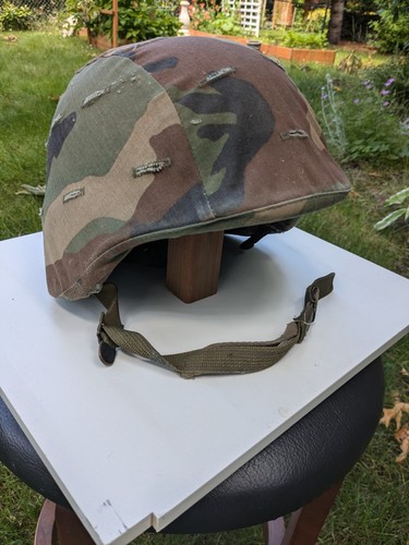 Vintage US Army PASGT Military Helmet Camouflage Size M | eBay