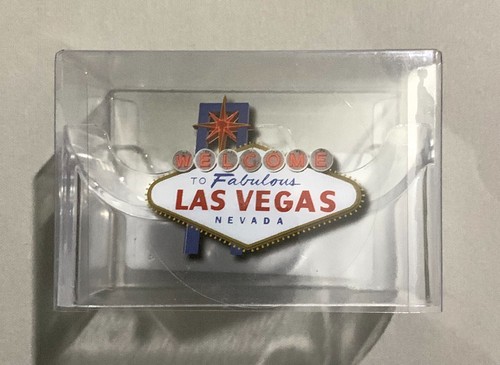 Las Vegas Candy Chocolate Casino Poker Chips Plastic Souvenir Case Box ...