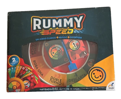 Mexico Novelty Corp Rummy Speed Board Card Game Age 6+ In Spanish New ...