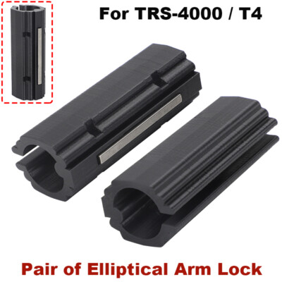 Pair of Arm Lock Replacement For T4 or TRS-4000 Elliptical Black | eBay