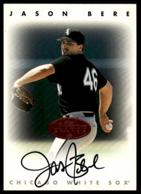 1996 Leaf Signature Series #NNO Jason Bere Autographs Bronze | eBay