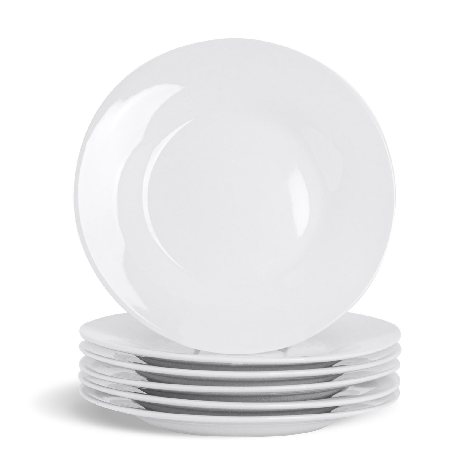 Porcelain Side Plates White Dessert Plate Tableware Crockery 154mm 6 ...