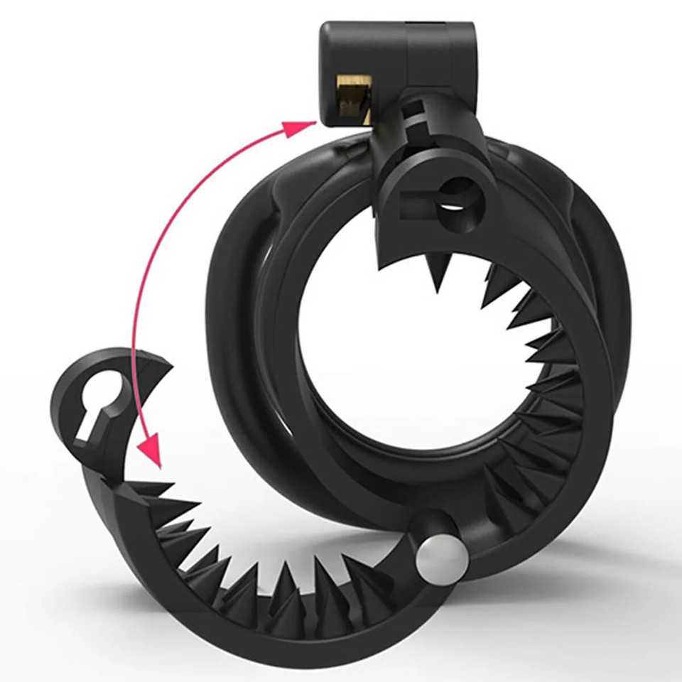 Removable Chastity Cage Lightweight Spikes Male Chastity Device Men ...