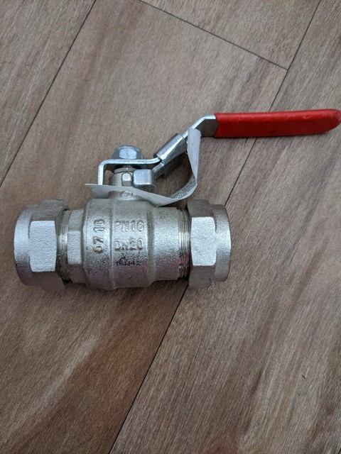 Boss 968SRL Brass Lever Operated Ball Valves Choose 22mm 28mm 22 Mm for ...
