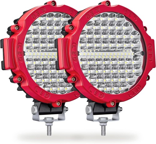 Lightboss Round LED Light Pods 7Inch 210W 21000lm LED Offroad Driving ...