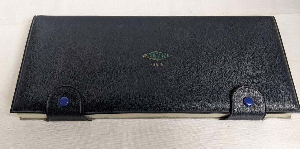 Vintage Alvin 795 B Precision Drawing Instruments Set (ALVIN, Germany ...