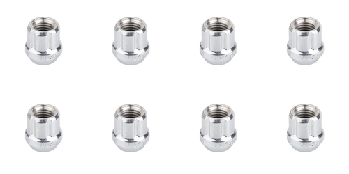 (8 Pack) MSA Spline Drive Open End Tapered Lug Nut 12mm x 1.50mm Thread ...