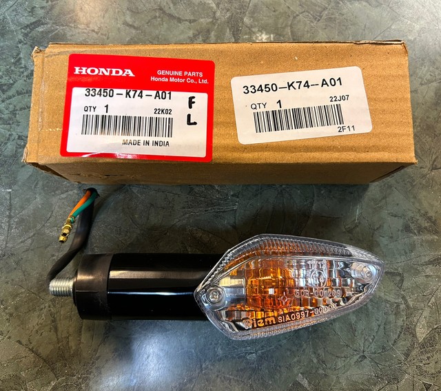 2022-2023 Honda Navi NVA110B Left Front Turn Signal OEM Honda 33450-K74 ...