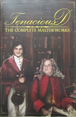 TENACIOUS D 2008 the complete masterwork BIG promo poster NEW old stock ...